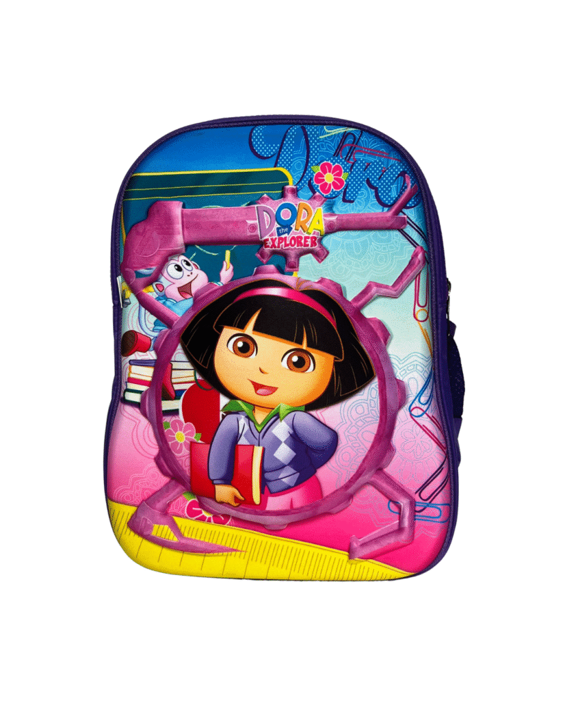 Dora Explorer 3D school bag for girls – Malik & Sons
