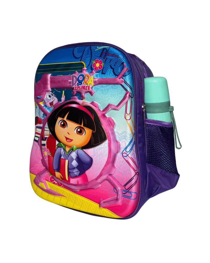 Dora Explorer 3D school bag for girls – Malik & Sons