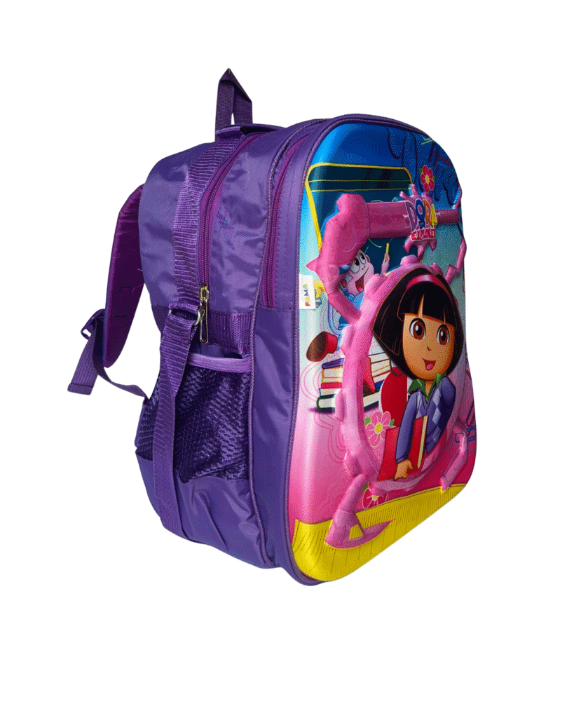Dora Explorer 3D school bag for girls – Malik & Sons